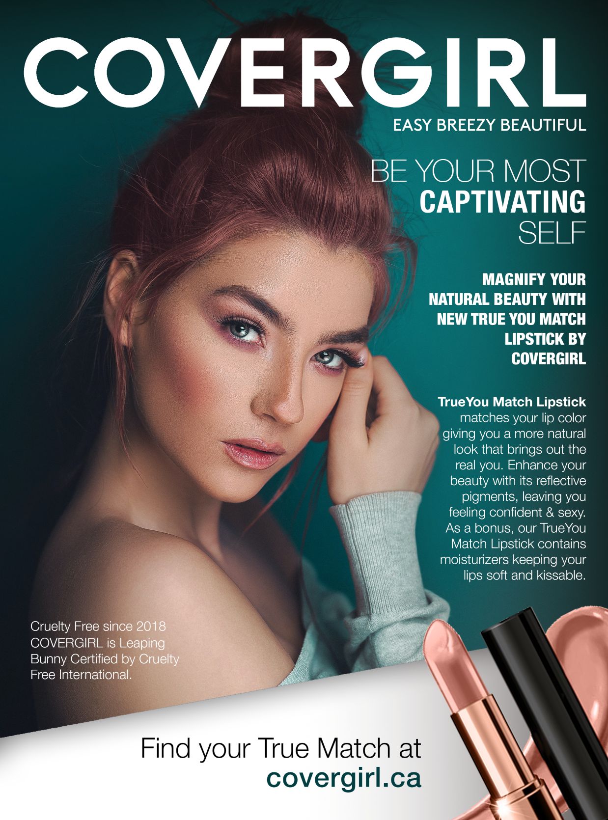 Spec Ad: Covergirl TrueYou Match Lipstick – Susan Thorpe